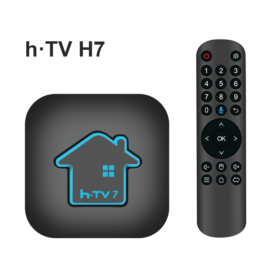 HTV H7 Set top Box 4k HD frete gratis novo tv box(Brazil Portuguese)