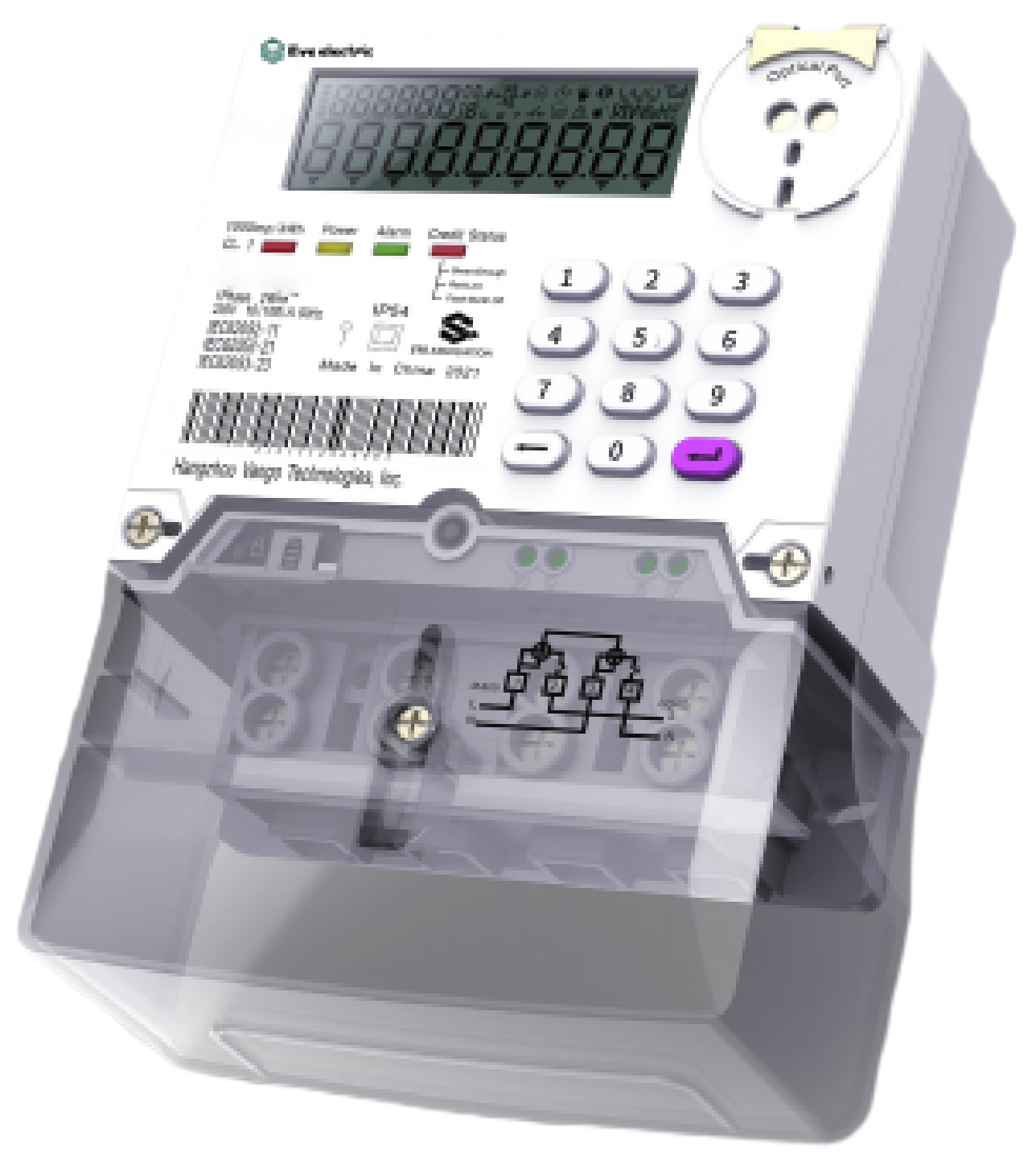 EVP10-L Single phase prepayment meter