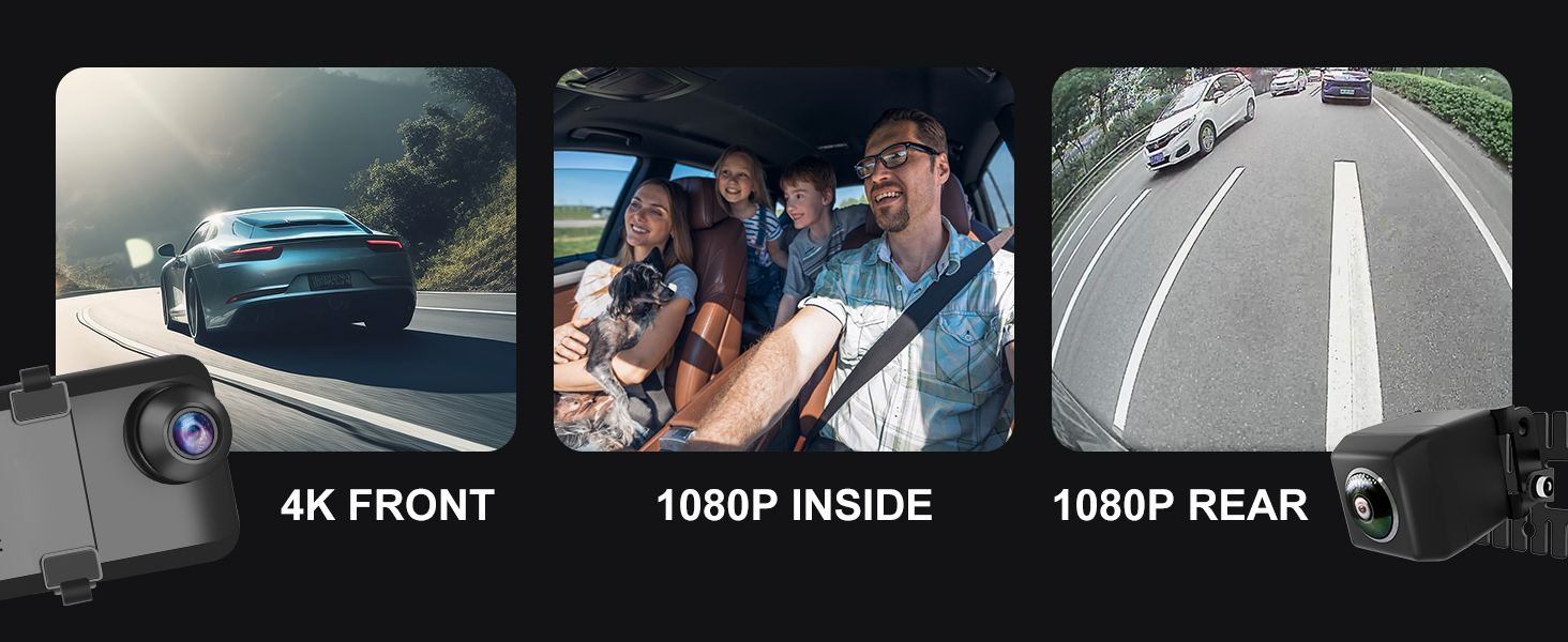 mirror camera 3 channel