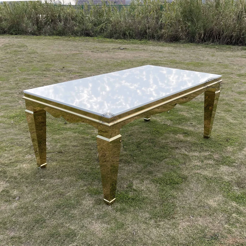 decorative rectangle table