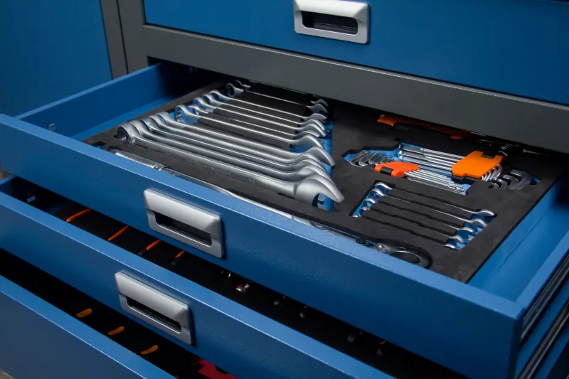 Heavy Duty Ready-to-assemble Steel Tool Cabinet Garage Storage System ...