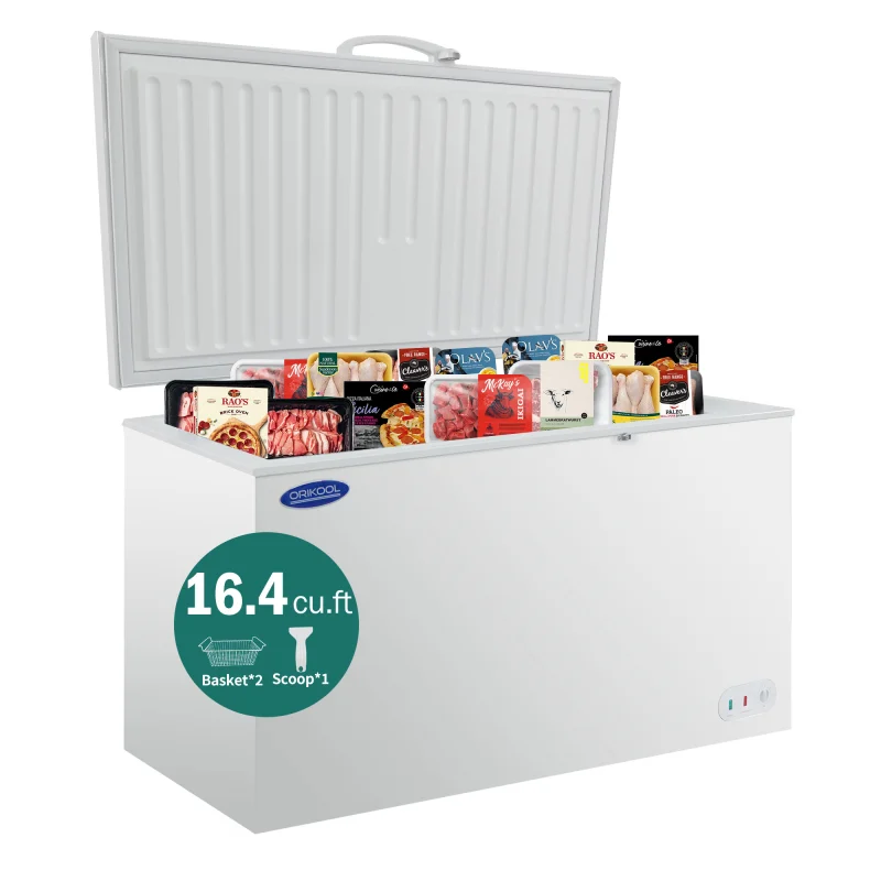 Xspracer 15.9-cu ft Solid Top Commercial Deep Chest Freezers with ...