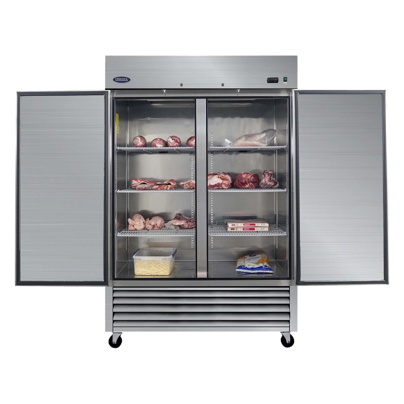 Xspracer 46-cu ft 2-Door Reach-In Commercial Freezer (Stainless Steel)