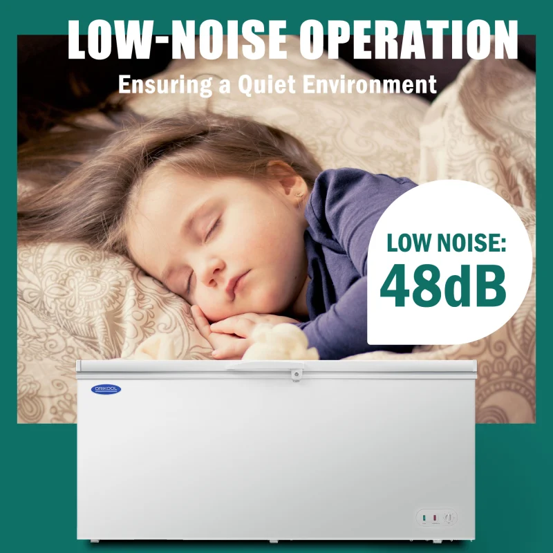 Xspracer 20.1-cu ft Solid Top Commercial Deep Chest Freezers with ...