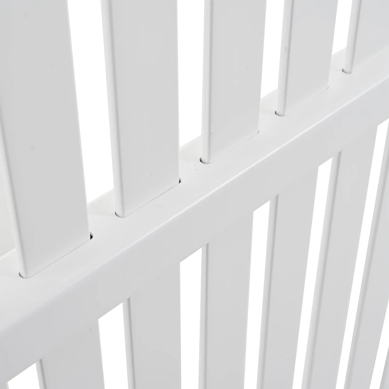 Vinyl White Privacy Screen Panels