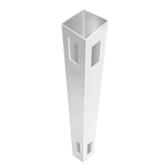 2 Corner Post White Vinyl Corner Fence Post