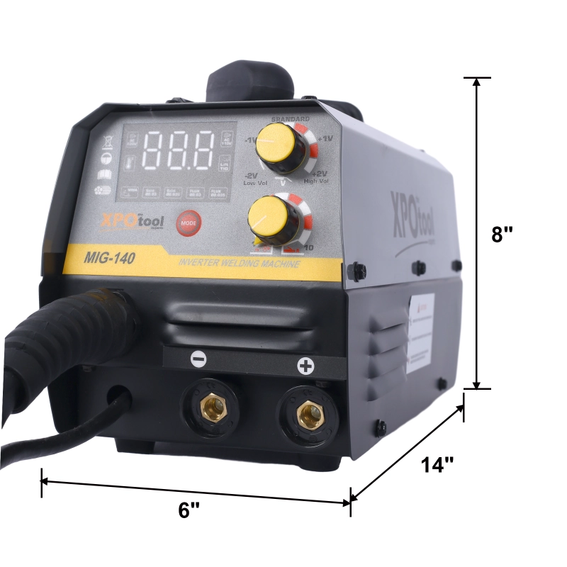 140A MIG Welder,110V/220V Dual Voltage multiprocess welder