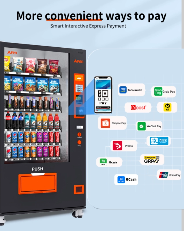 Large 60 Slots Commercial Vending Machine