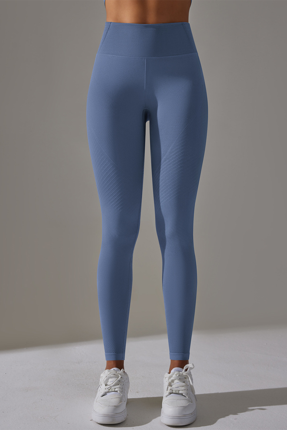 Black Solid Color High Waist Butt Lifting Active Leggings