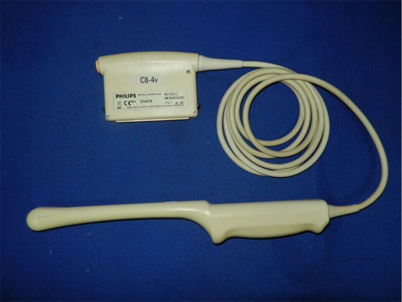 Philips C8-4V(HD7) Curved Array Transvaginal Ultrasound Transducer/Probe