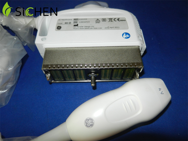 GE 4V-D Phased Array Medical Imaging Instrument Ultrasound Transducer/Probe