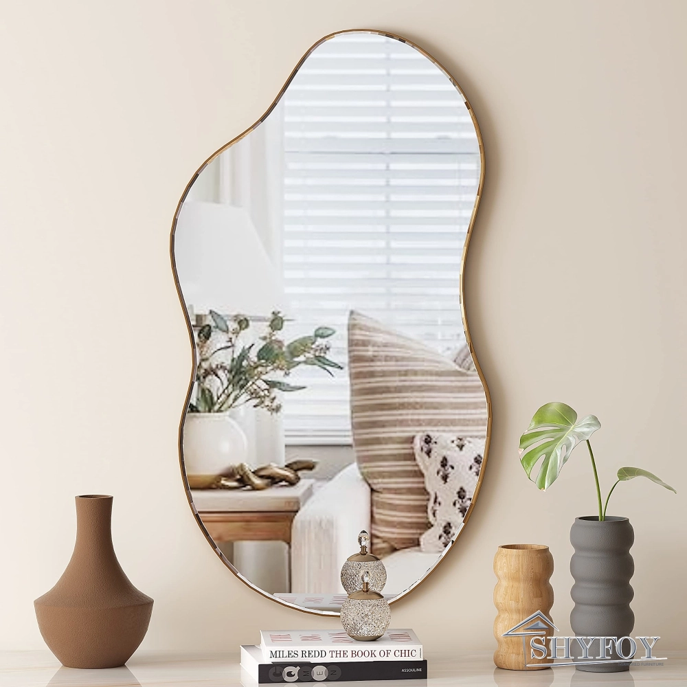 white cloud mirror