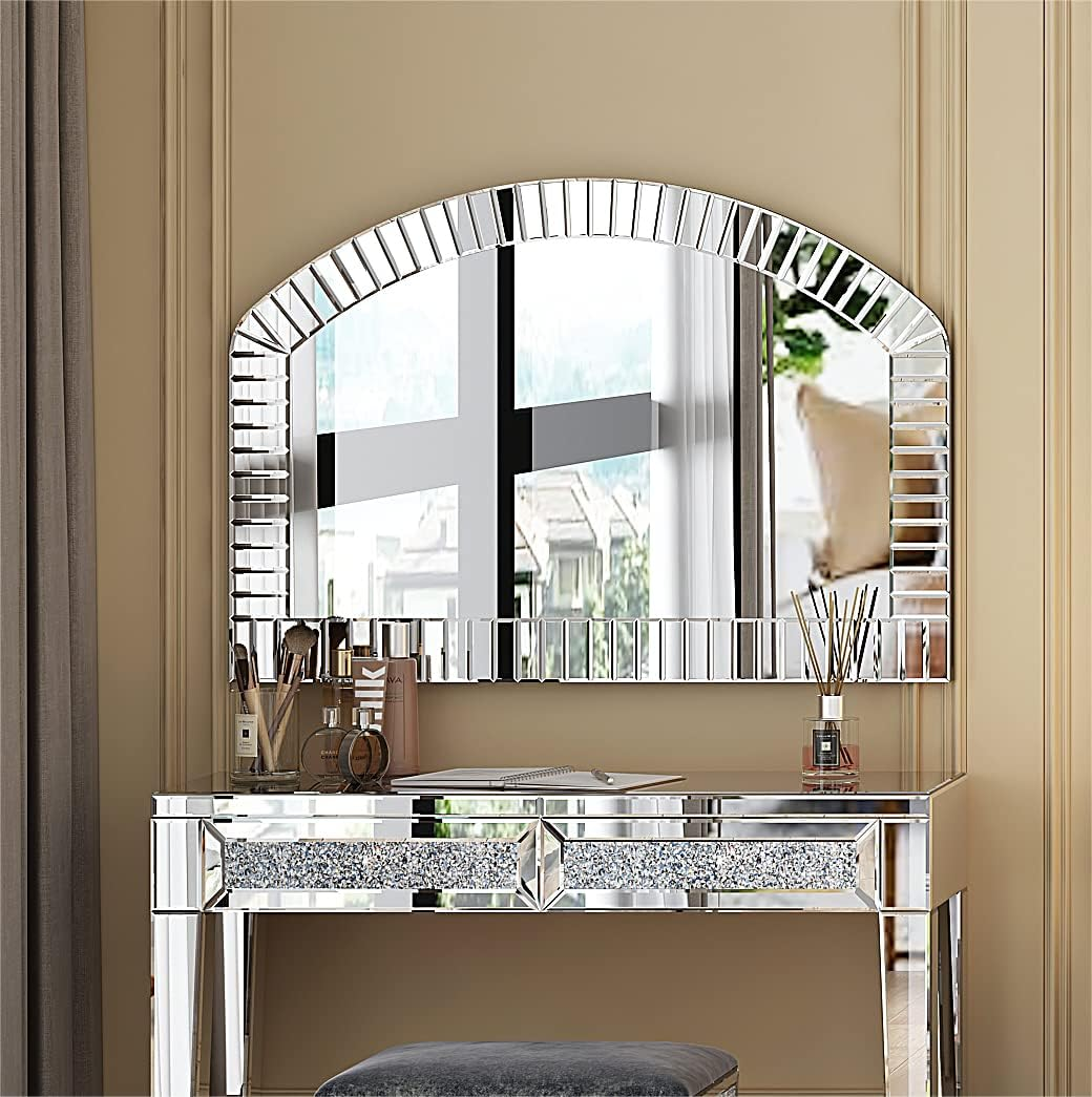 Faustine Arch Glass Wall Mirror / SF-WM127