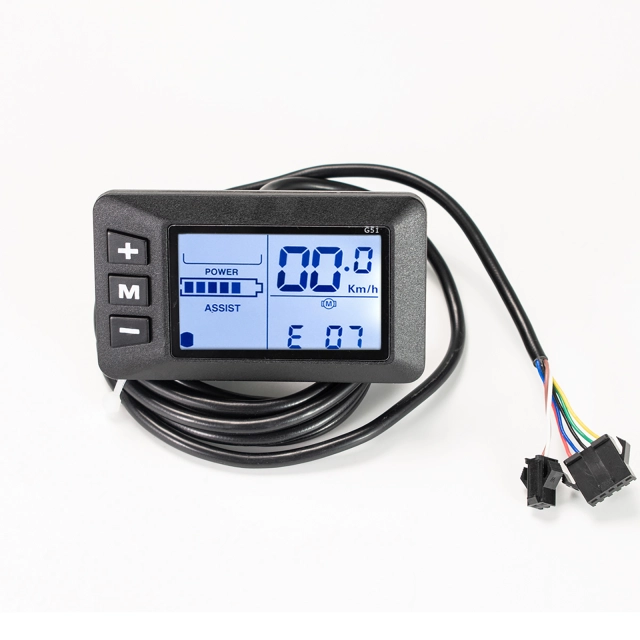 Kunray G51 Ebike Display 24-48V LCD Display for Electric Scooter ...
