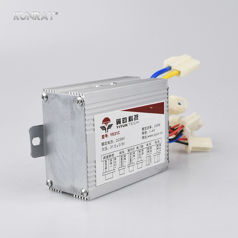 YIYUN YK31C Brush Speed Controller 24V 36V 48V 350W 500W 800W Electric ...