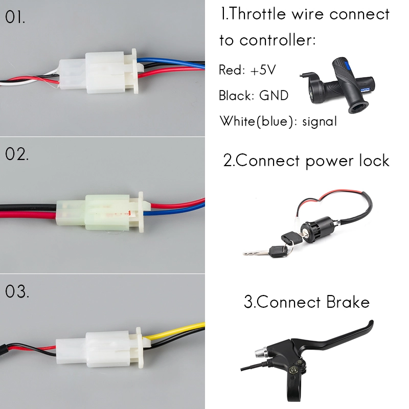 Yiyun LB27 24V 250W Brush Controller – Speed Controller for Electric ...