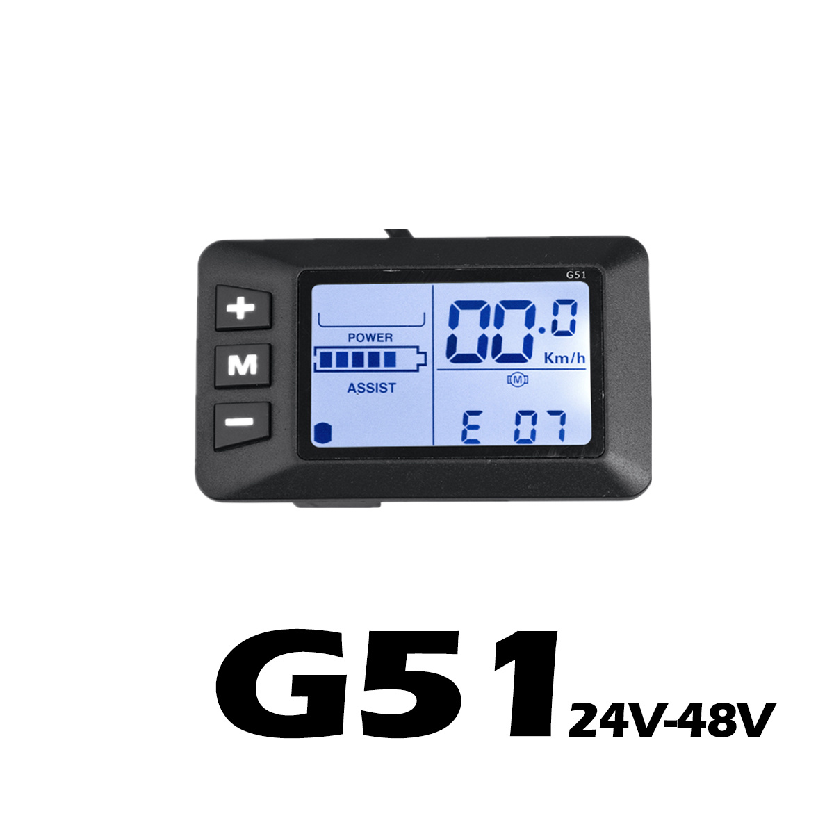 Kunray Electric Bike E-Scooter Accessories 124DX Display 500W Ebike Motor Brushless Controller ...