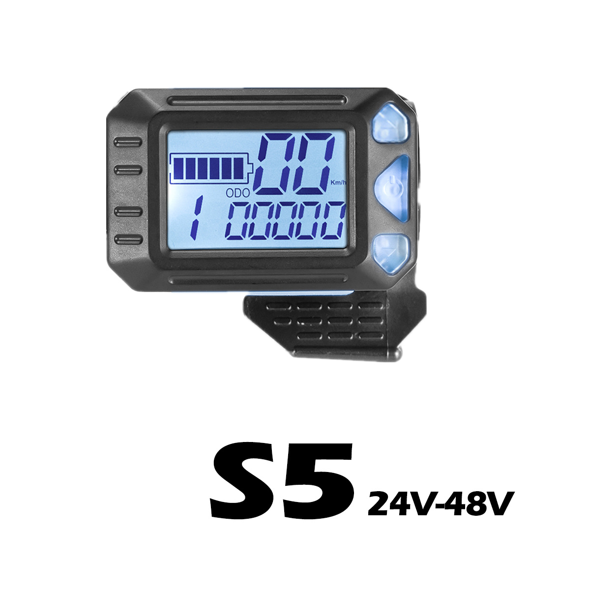 Kunray Electric Bike E-Scooter Accessories 124DX Display 500W Ebike ...