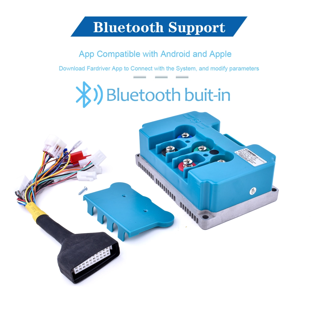 72V 5000W KR5V Parts Motorcycle Accessories 100A Brushless Controller ...