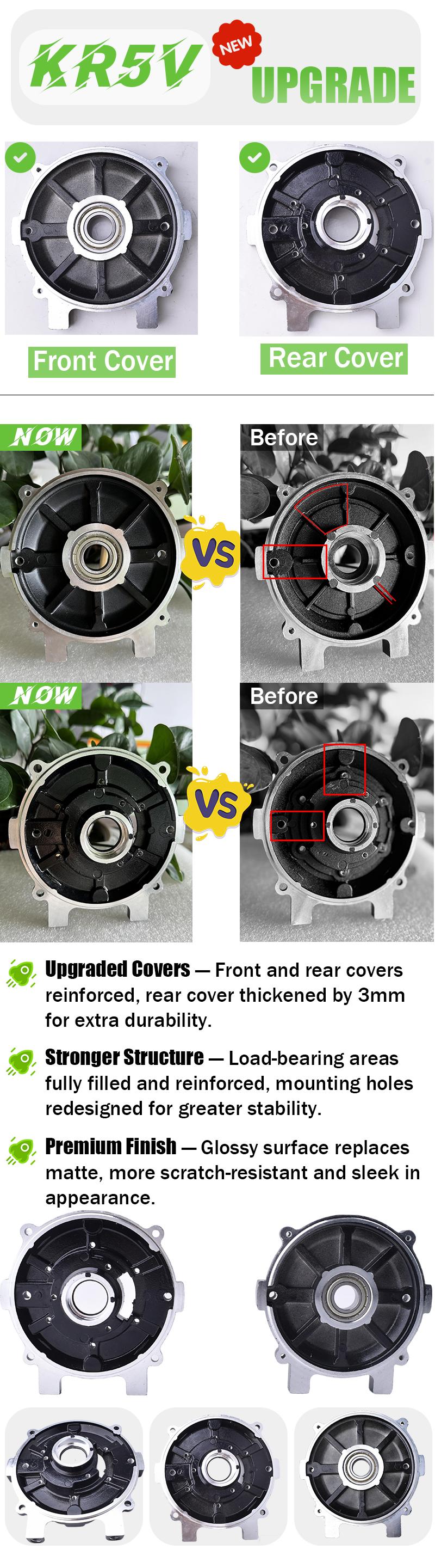 Kunray KR5V 72V 5000W Brushless Motor Kit – Razor Upgrade & Eco Power