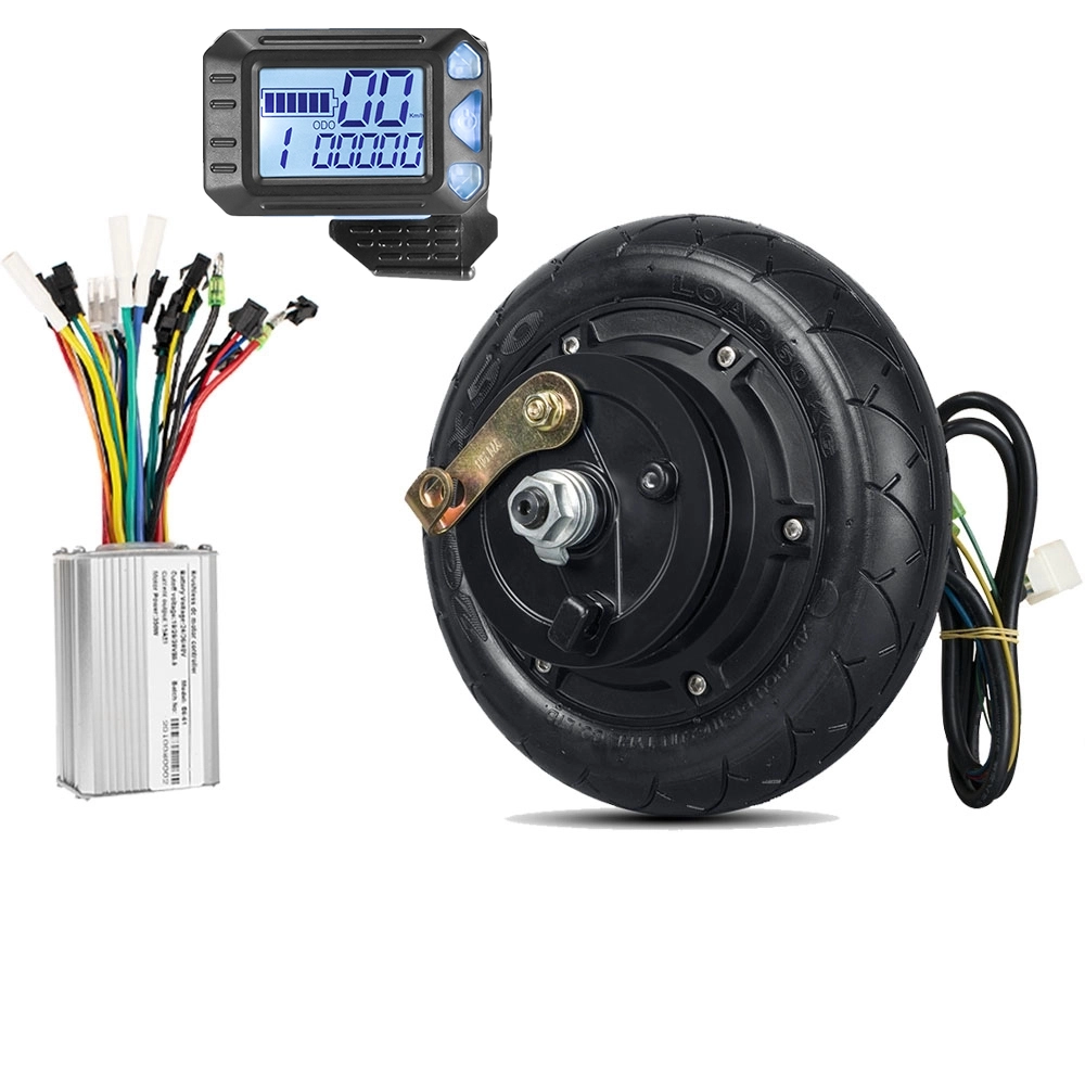KUNRAY 8inch Scooter Hub Motor 36V 48V 350W 500W Brushless Motor with ...