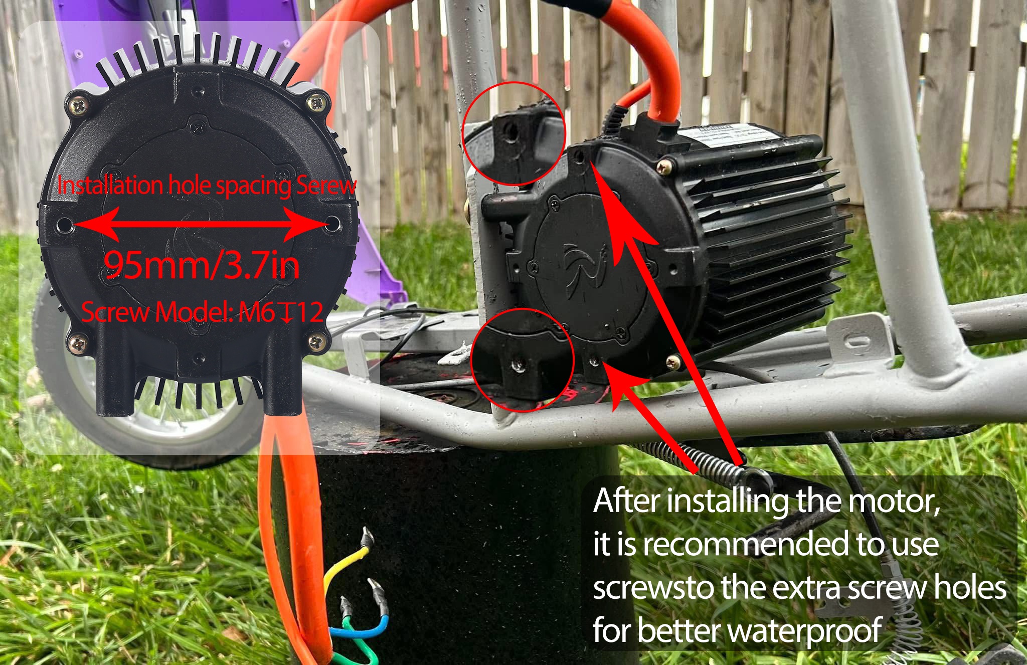 Kunray KR5V 72V 5000W Brushless Motor Kit – Razor Upgrade & Eco Power