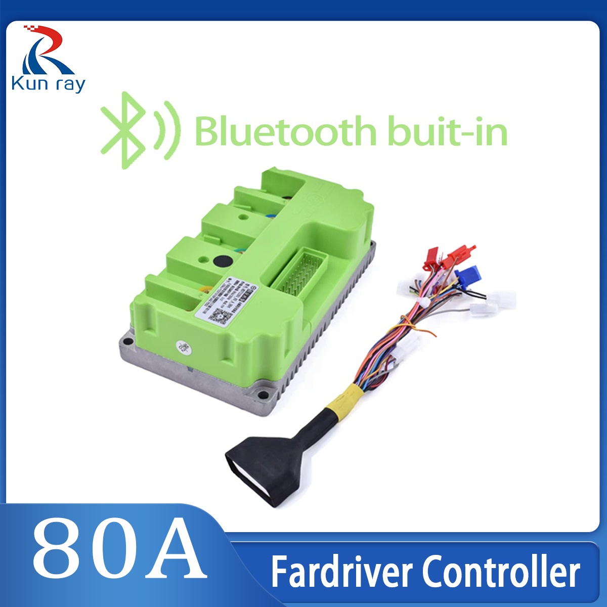 Programmable Electric Motorcycle Controller 80A Phase Current 260A BLDC ...