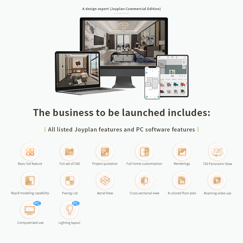 Joyplan is a house design software
