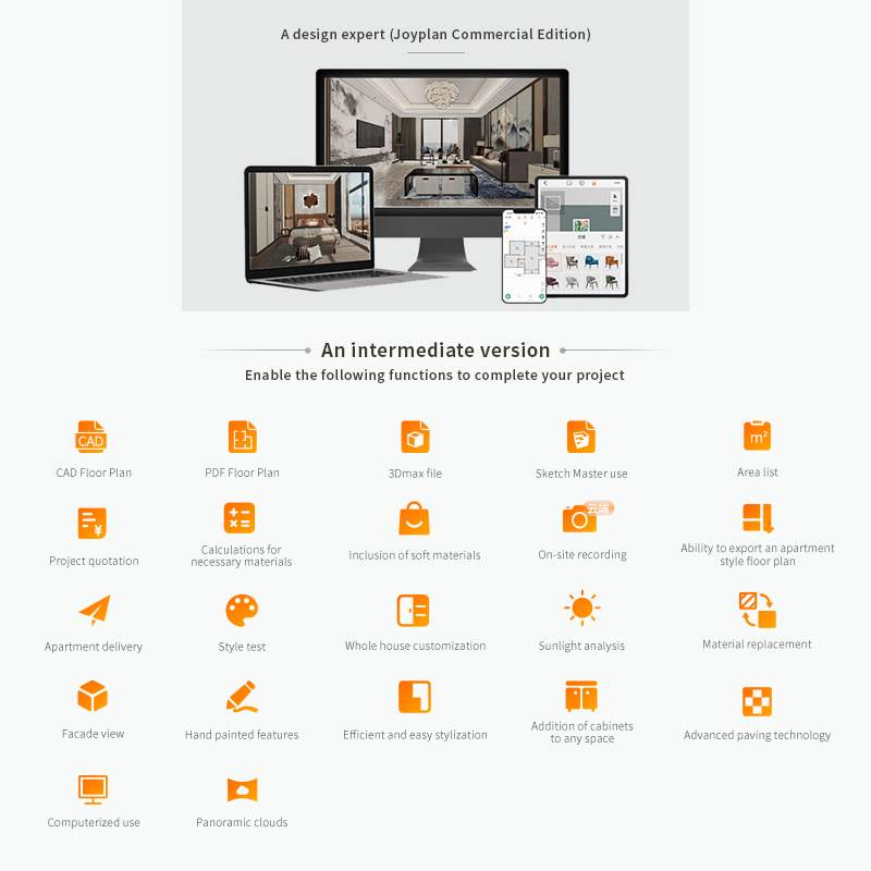Joyplan is a house design software
