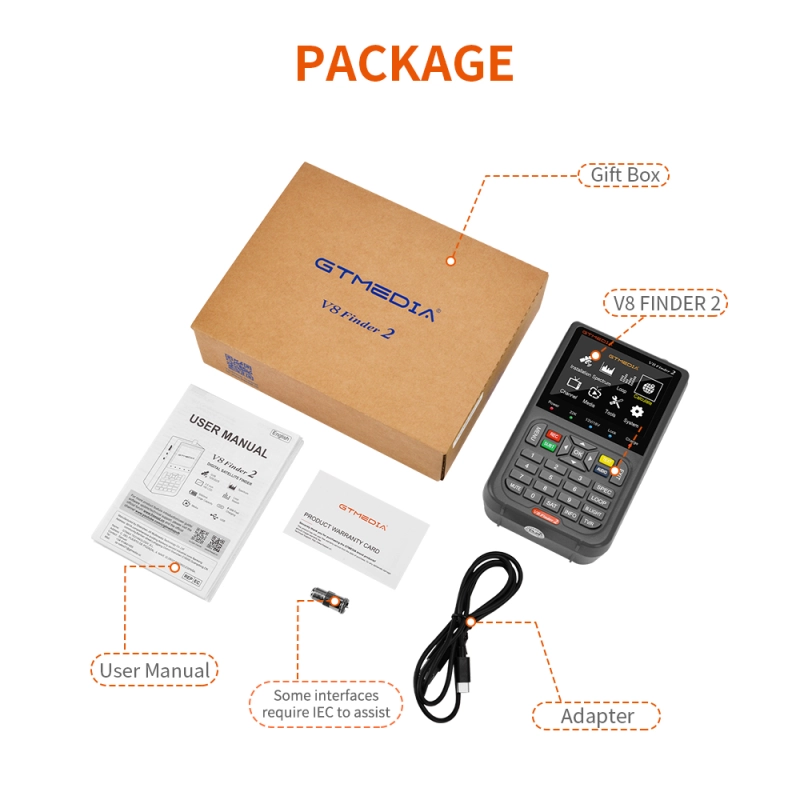 Gtmedia Satellite V8 Finder 2