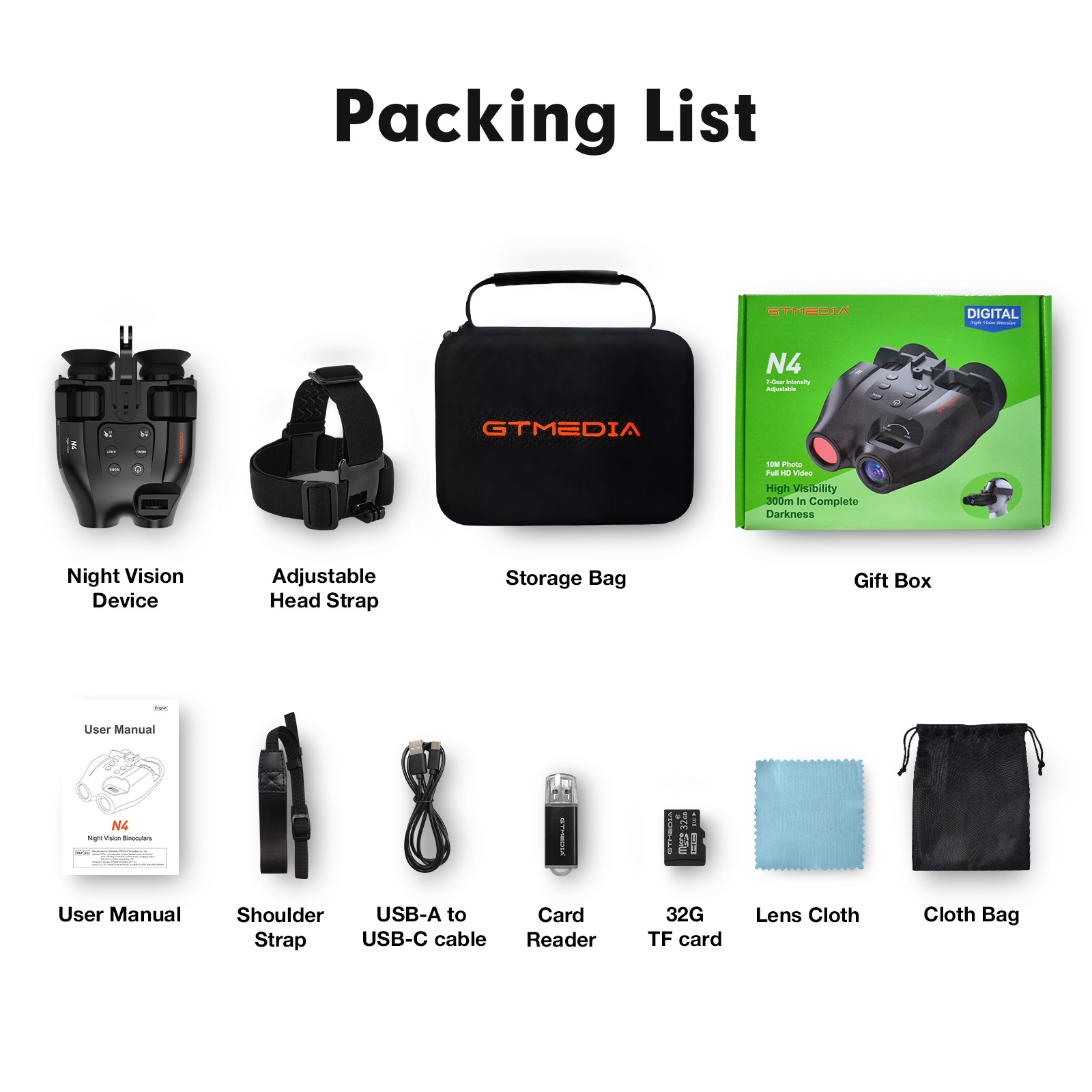 Gtmedia N4 Night Vision Binoculars