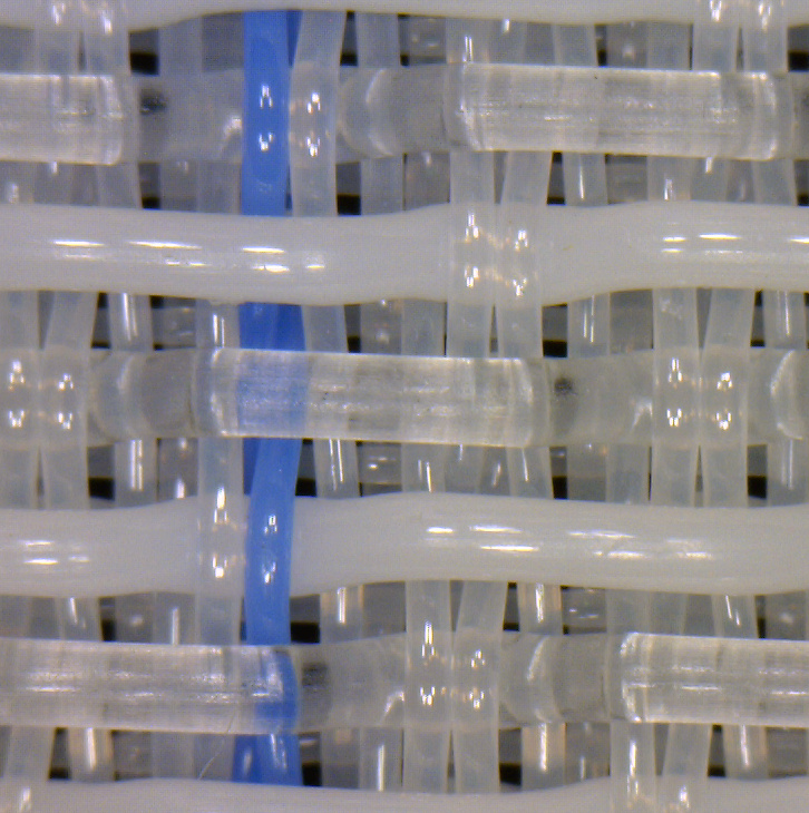 Double and half layer forming fabric