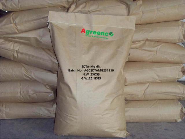 EDTA-Mg 6% Chelate Mg for Crop Trace Element Fertilizer