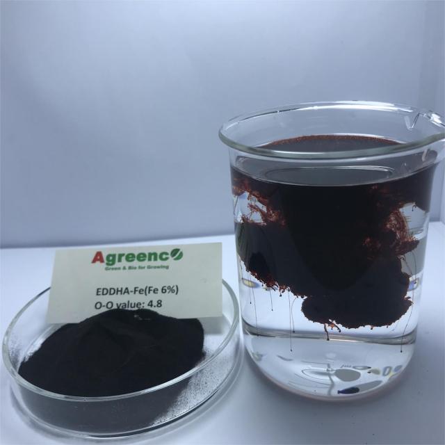 EDDHA-Fe 6% Trace Element Fertilizer in Powder and Granules