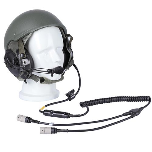 DH-132A CVC Tank Crew Ballistic Helmet Essentials for Clear Comms