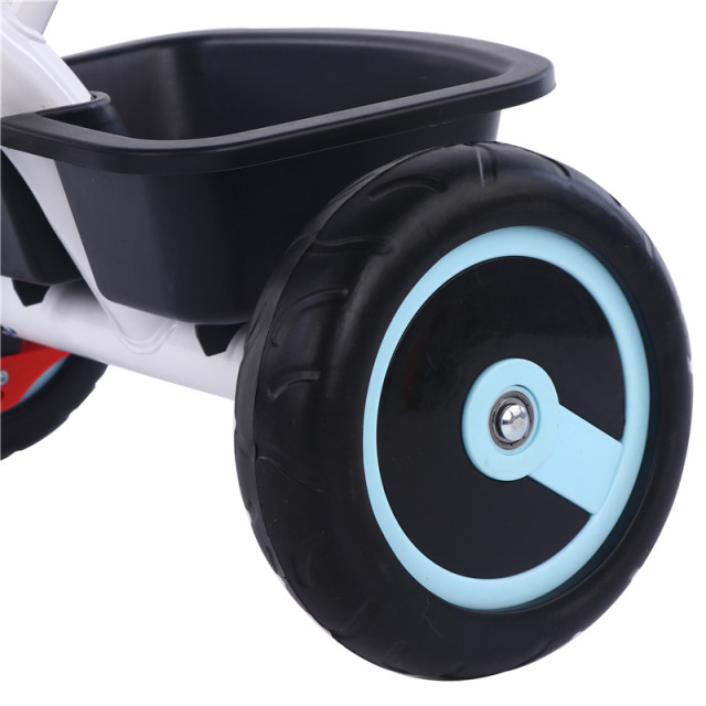 4 In 1 Tricycle Toy Kids' Tricycle with Push Bar Ride On Tricycle 3 Wheels