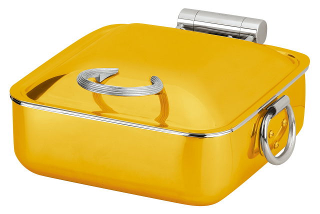 Square hydraulic buffet pot