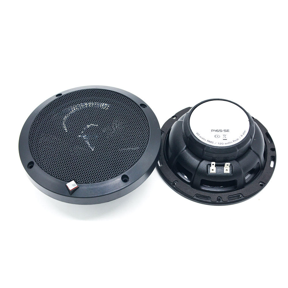 Active car component speaker with tweeter