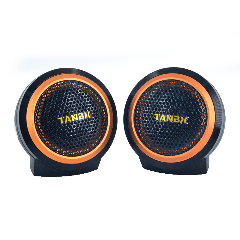 Orange Car Tweeter Compact Speaker