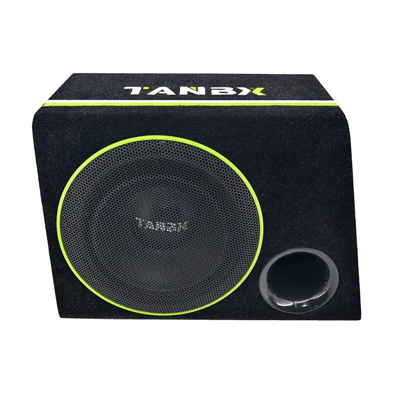 high quality 10 inch trapezoid subwoofer car audio active subwoofer ...