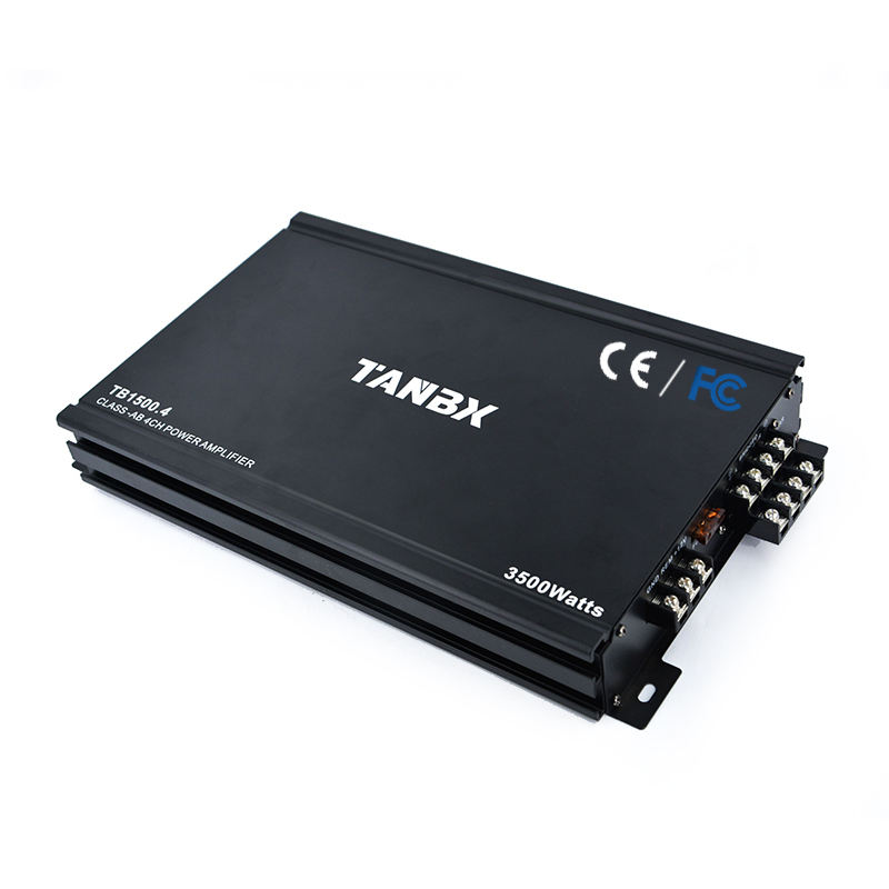 4 channel sound digital car amplifier professional class AB (TB-1500.4)