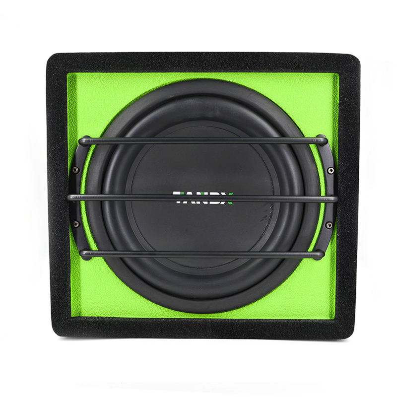 hot selling 10 inch car Subwoofer with box and amp car audio active ...