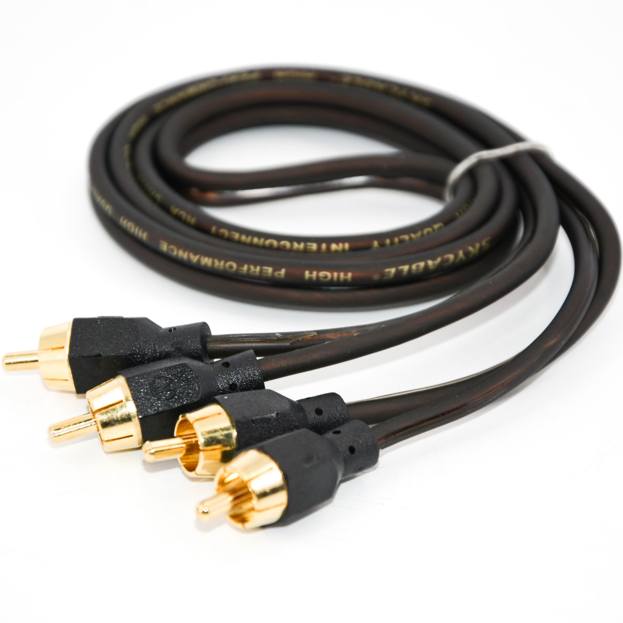 high quality car audio cable amplifier RCA cable