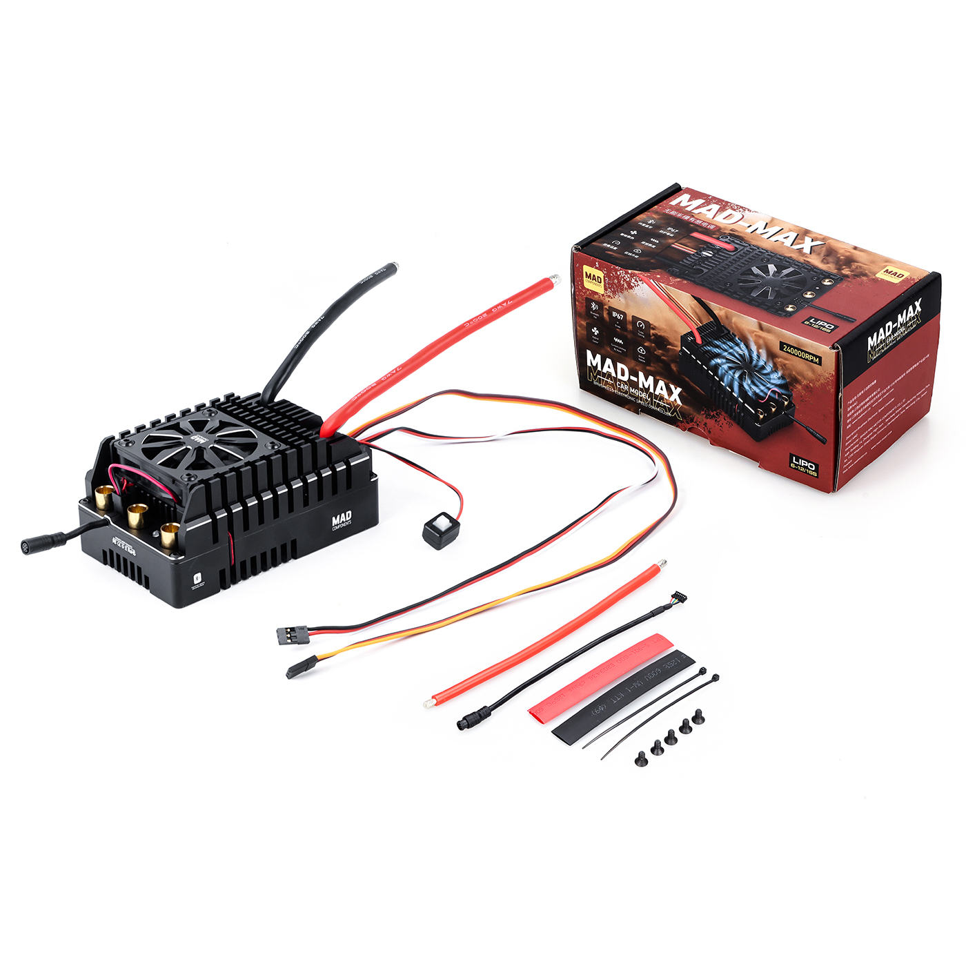 MAX20 HV ESC for 1/5 (1/6)RC model car