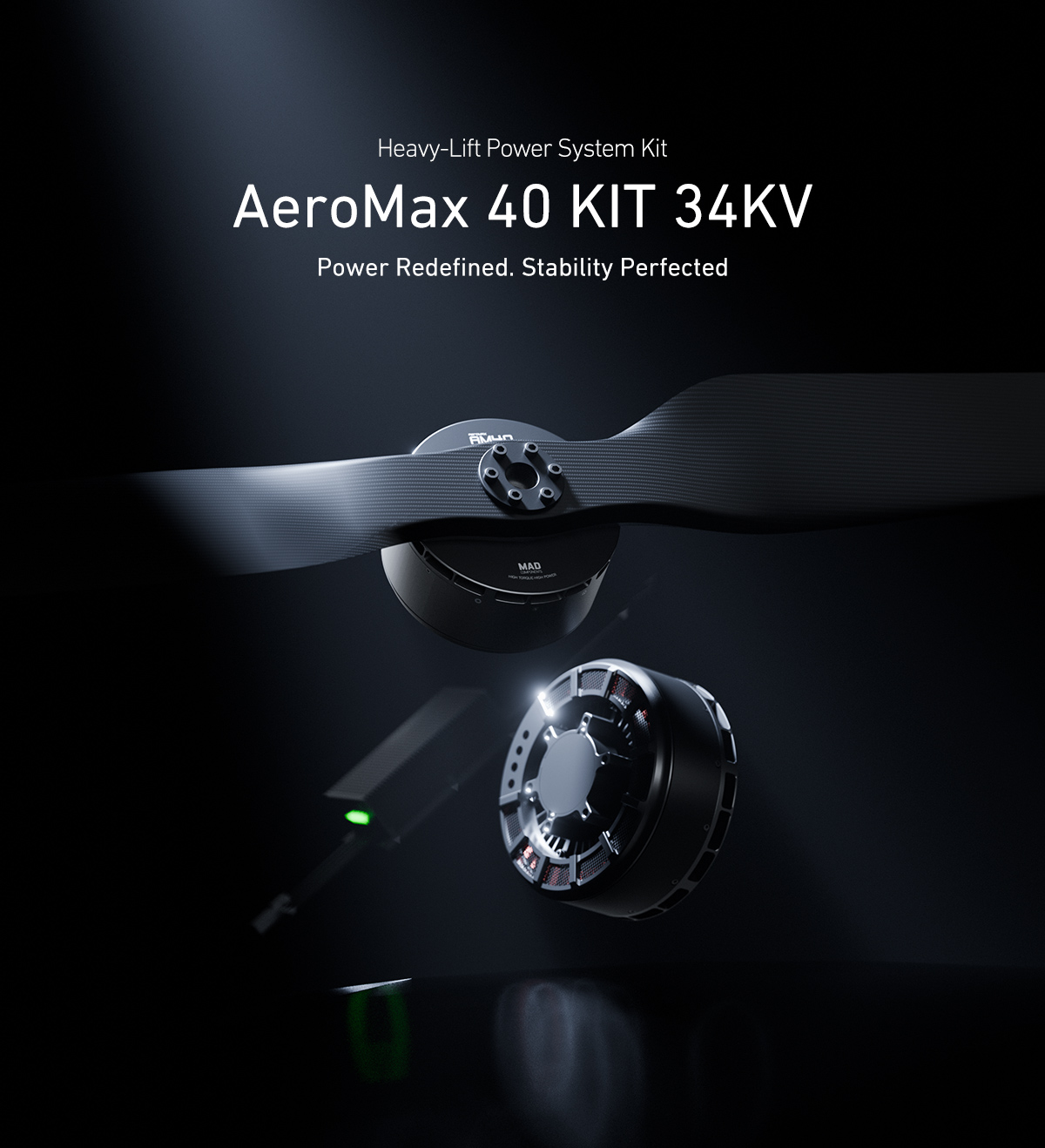 AM40 Heavy-Lift Power Drone System Kit