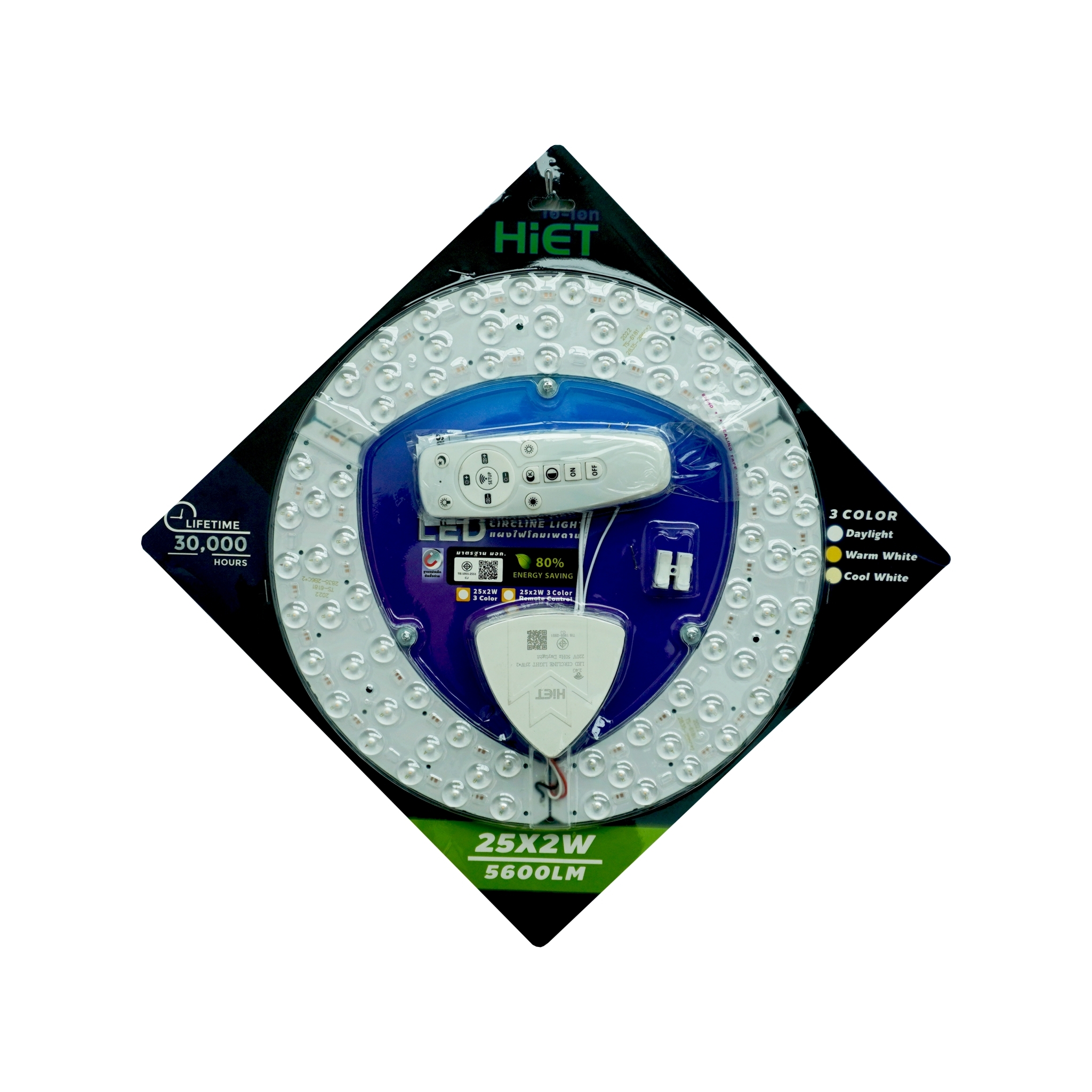 HIET LED Circline หลอดไฟ LED ติดเพดาน