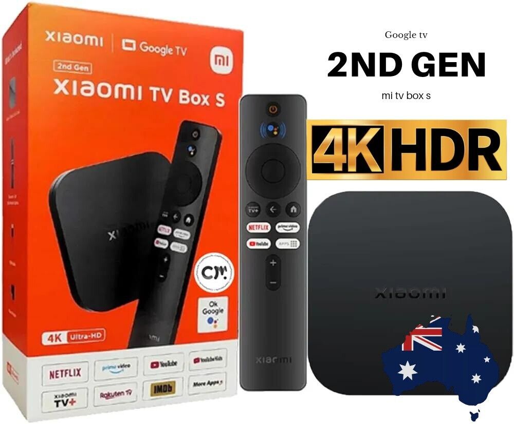 Mi TV Box S (2nd Generation) 4K Ultra HD Streaming Media Player, Google ...