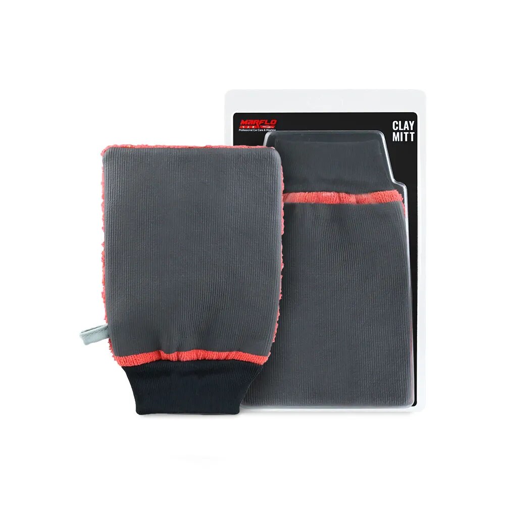 Bulk Sale Marflo Car Wash Glove With Cuff Magic Clay Mitt Microfiber ...