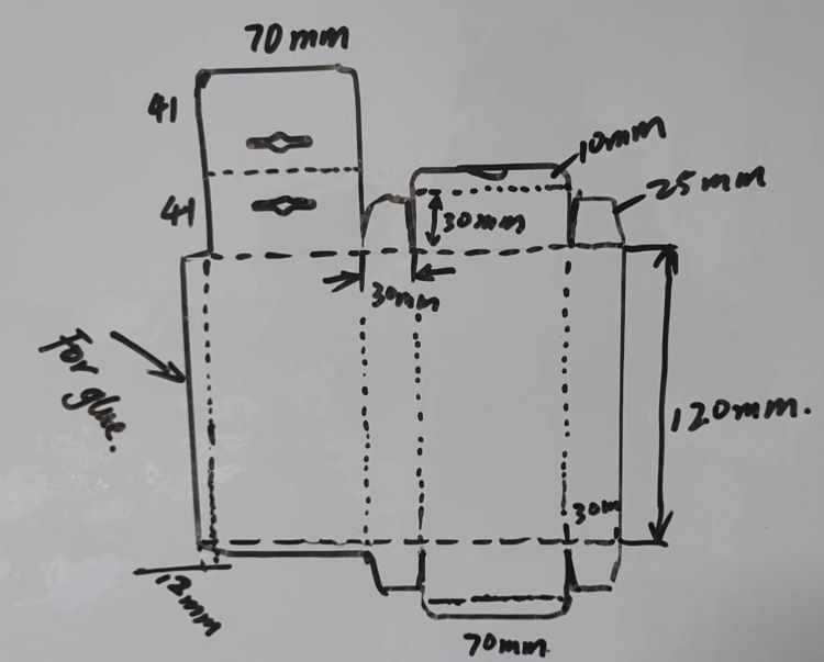 How to design a package for magic clay block?