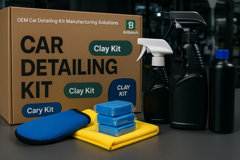 OEM Car Detailing Kit Solutions | Pro Clay Bar Detailing Kit Factory